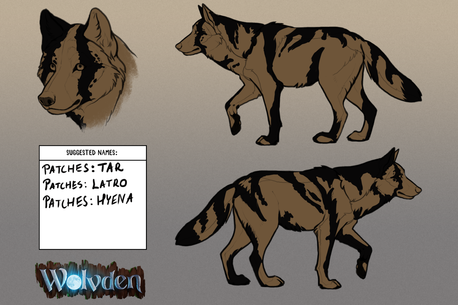 Patches: Tar |:| Wolvden